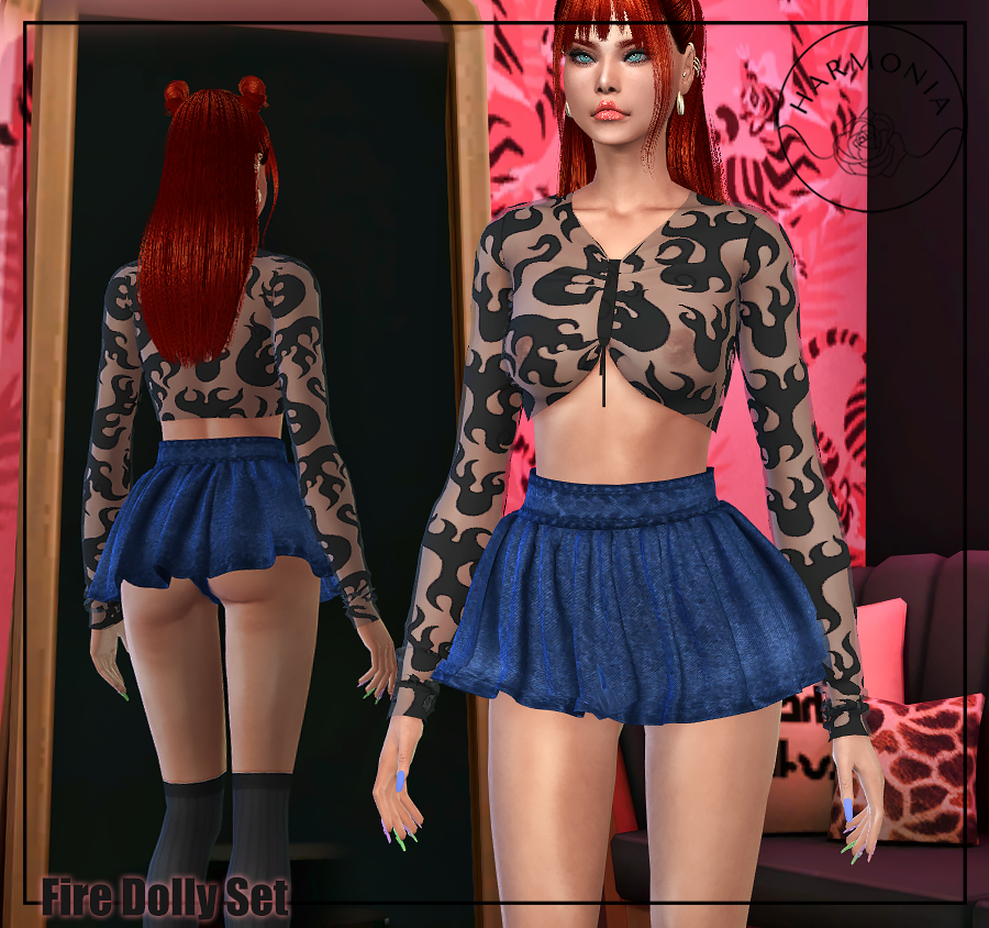 💗Fire Dolly Set - WickedCC